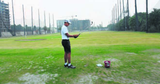 Mohali Golf Range opens - The Tribune