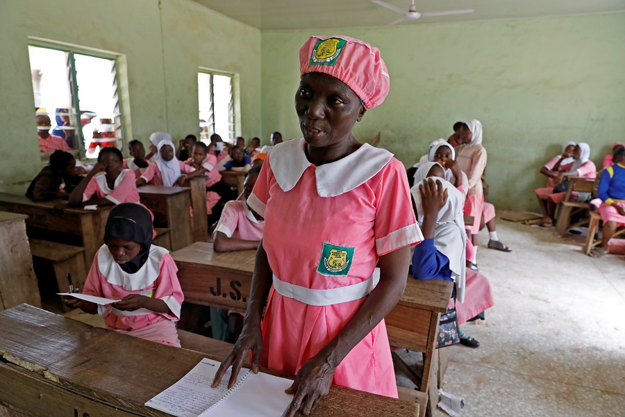 It's never too late to learn, says 50-year-old Nigerian school pupil ...