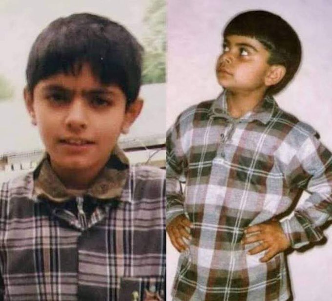 'Karan-Arjun': Virat Kohli and Babar Azam wearing same shirt in their ...