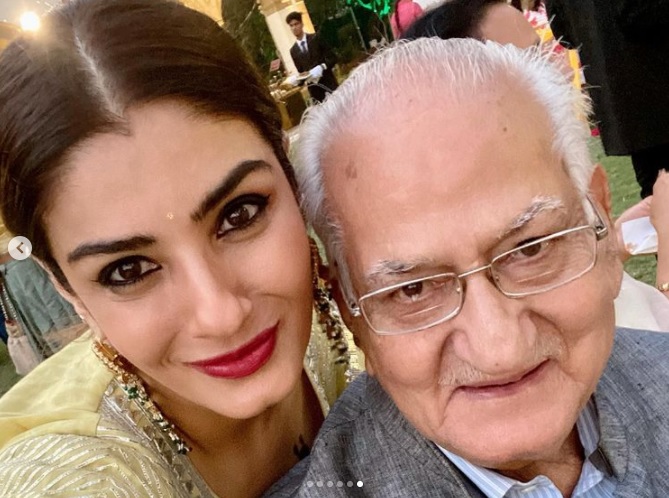 Raveena Tandon gets emotional on her late father Ravi's birth ...