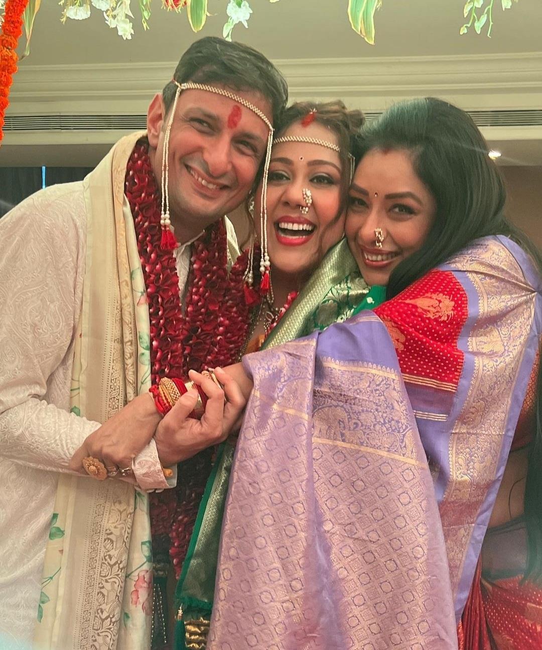 Rupali Ganguly drops pictures from actor-friend Rushad Rana's wedding ...