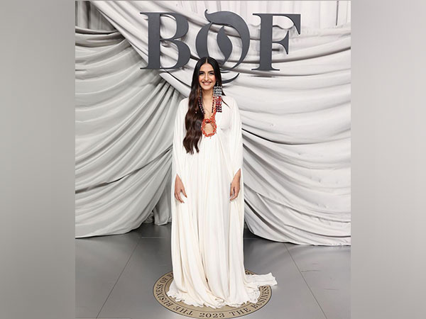 Sonam Kapoor dazzles in easy-breezy white gown at BoF event - The Tribune