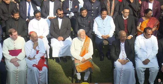 India Proudly Acknowledges Christian Communitys Contribution Pm Modi