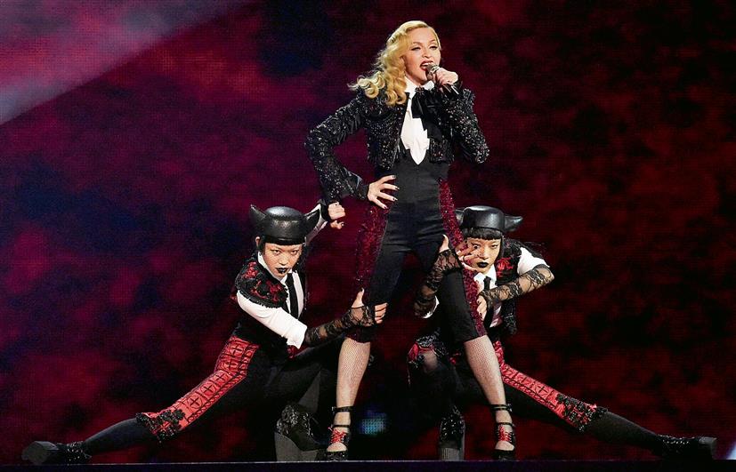 Singer Madonna 'revived' by injection after suffering septic shock ...