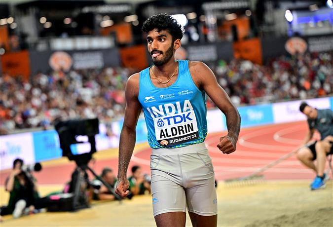 National record-holder Jeswin Aldrin finishes 11th in men’s long jump ...