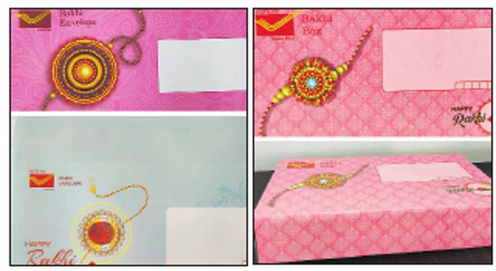 Buy specially-designed envelopes, boxes for Rakhi at post offices in ...