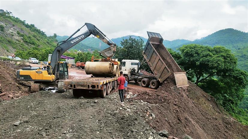 Highway at Chakki Mod shut for repair for 2 nights - The Tribune