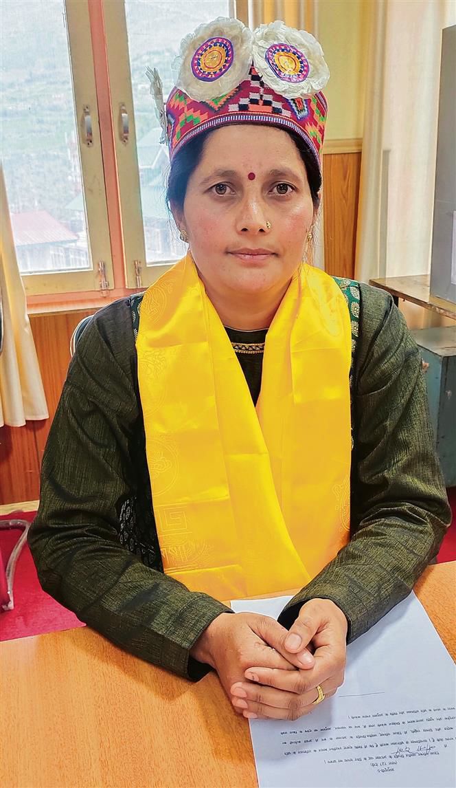 Bina Devi to head Lahaul and Spiti Zila Parishad - The Tribune