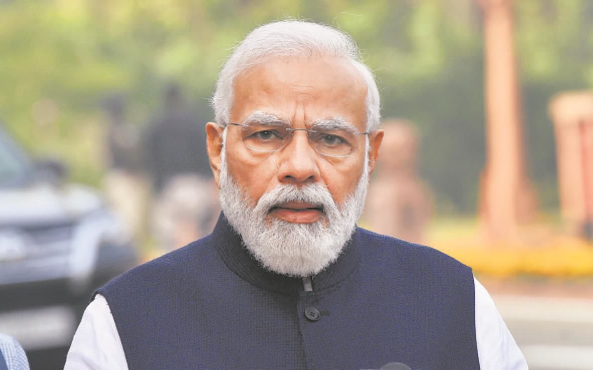‘Why sad, we’ve done well’: PM to BJP HQ staff - The Tribune