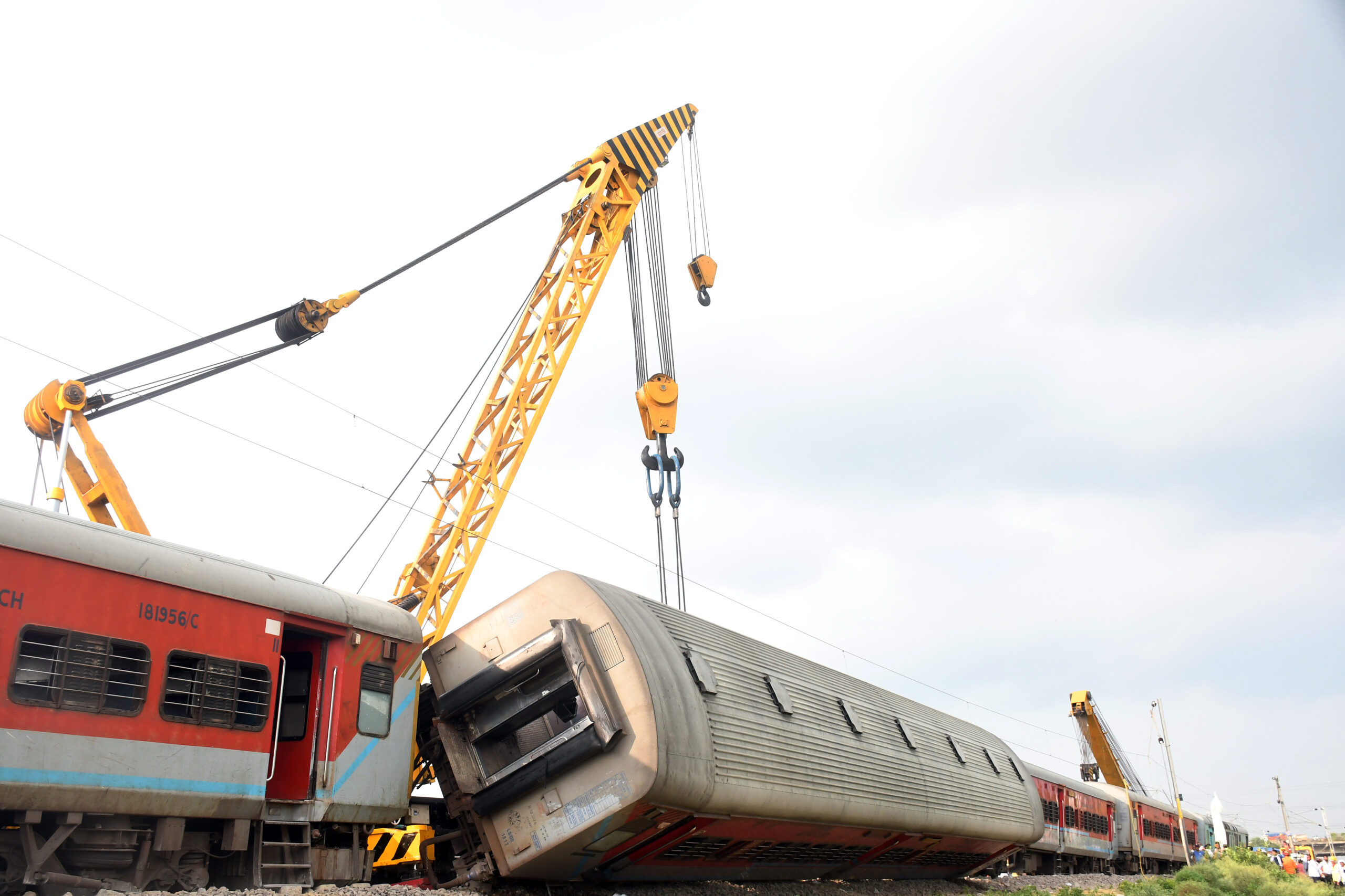 20 coaches of Sabarmati Express derail near Kanpur, Railways hints at ...