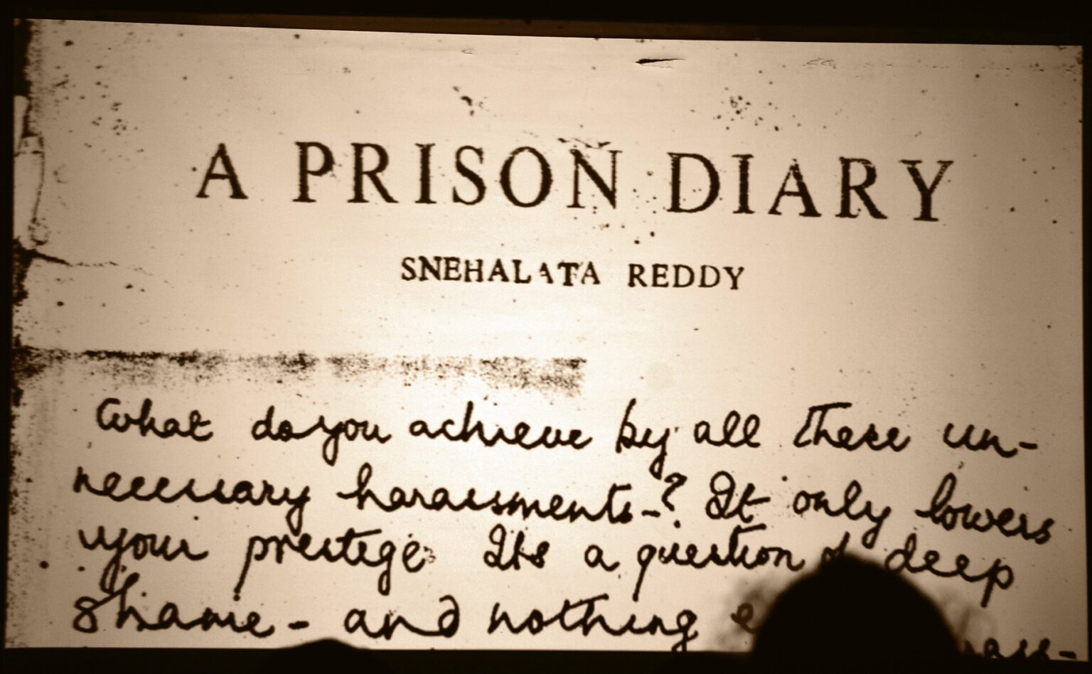 Her Emergency prison diary - The Tribune