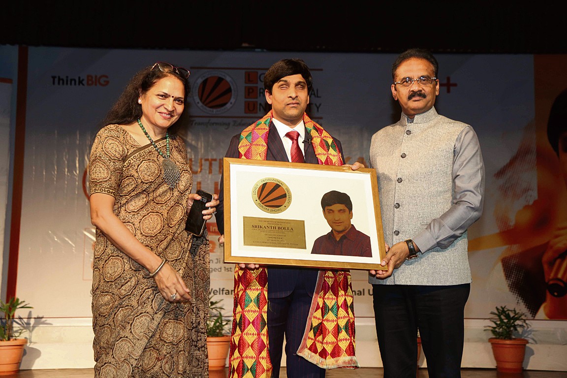 Disability is the ability to do anything: Srikanth Bolla - The Tribune