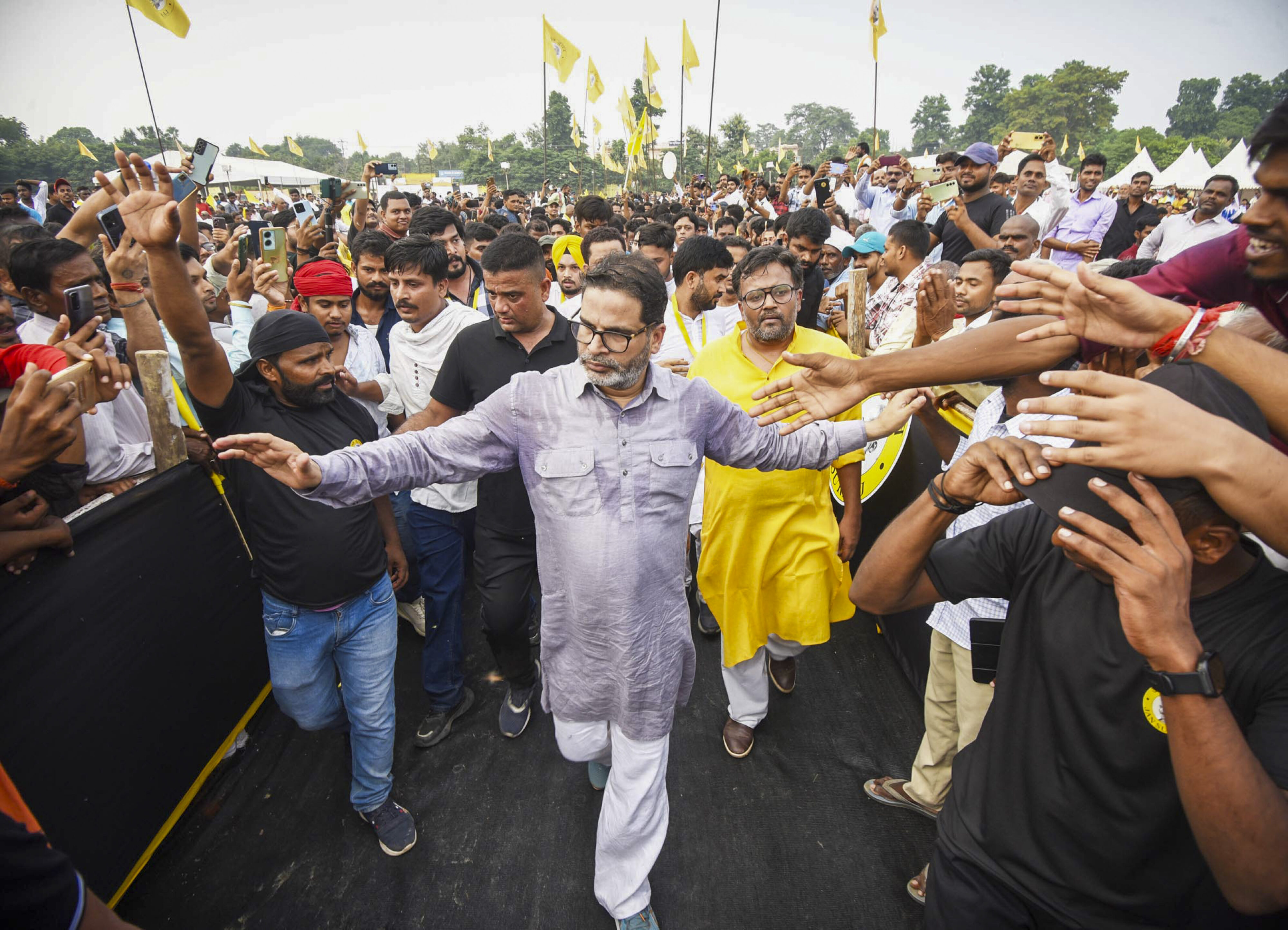 Prashant Kishor announces political debut, launches Jan Suraaj party ...