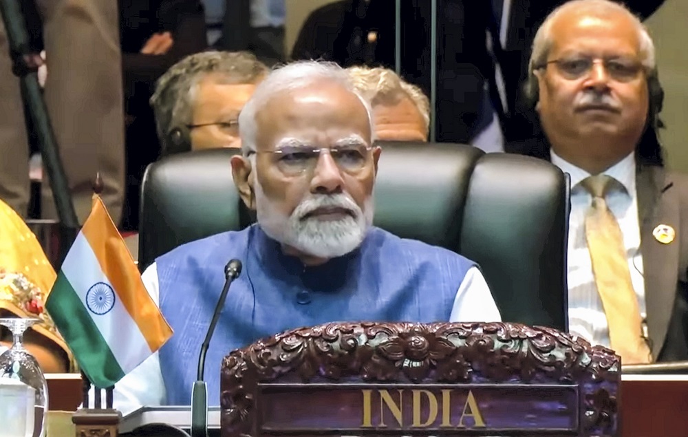 Solutions to problems can't come from battlefield: PM Modi in Laos - The Tribune