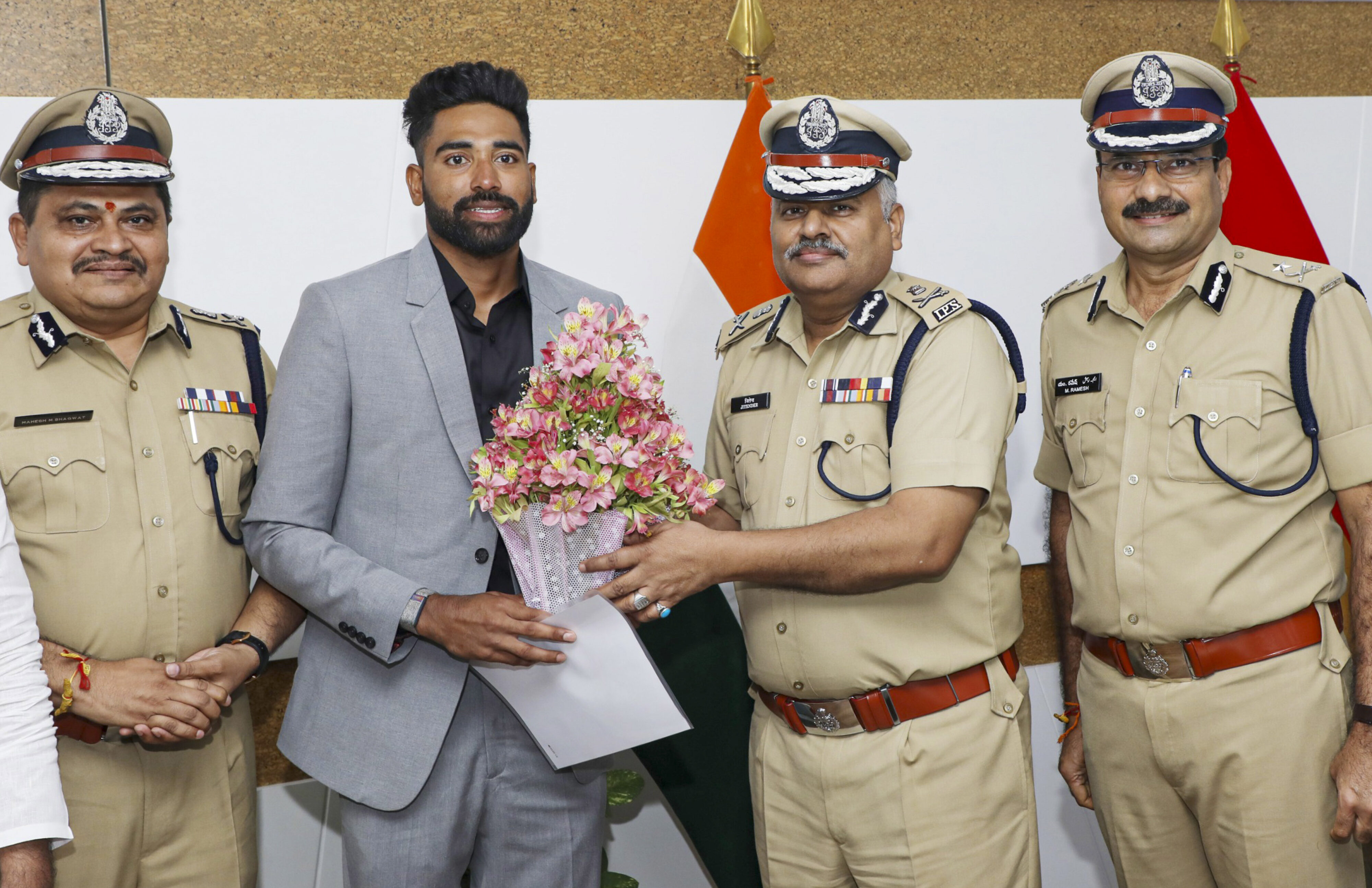Mohammed Siraj takes over as Deputy Superintendent of Police in ...